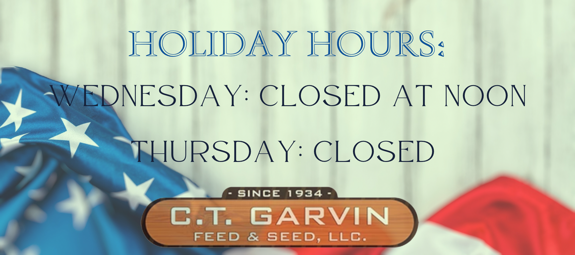 Lawn & Garden, Pet & Feed | CT Garvin Feed & Seed | Huntsville, AL