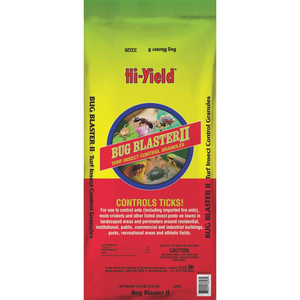 Hi-Yield Bug Blaster II 11.5 Lb. Ready To Use Granules Insect Killer ...